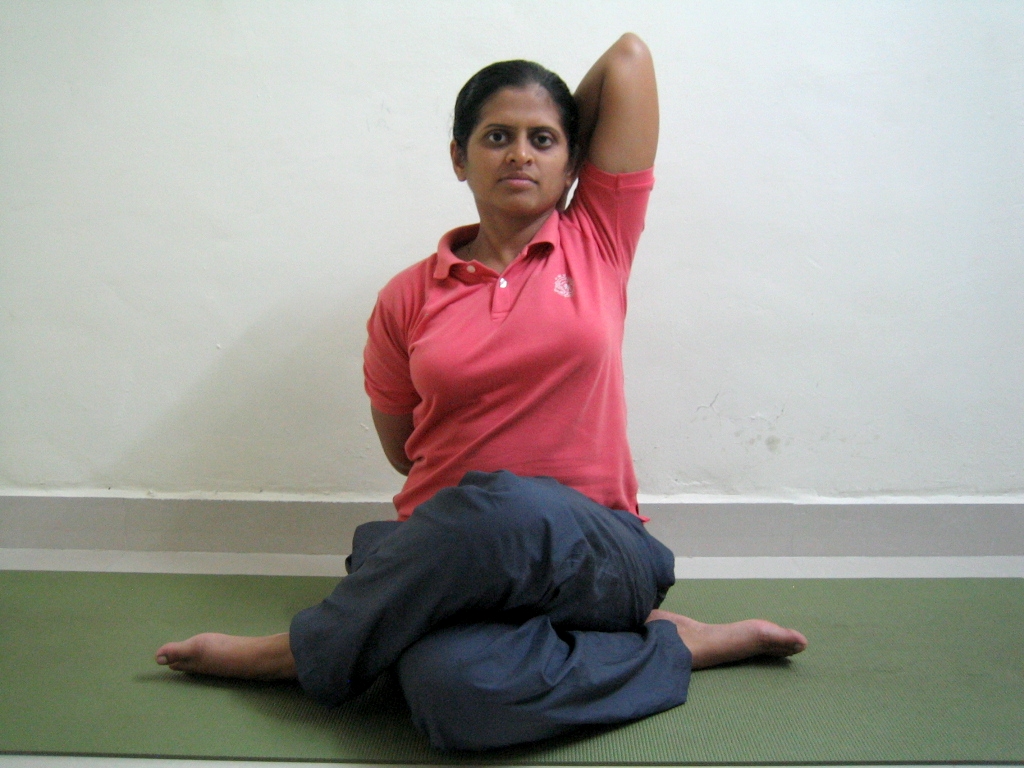 Gomukhasana (Cow’s Face Pose) | PatientsEngage