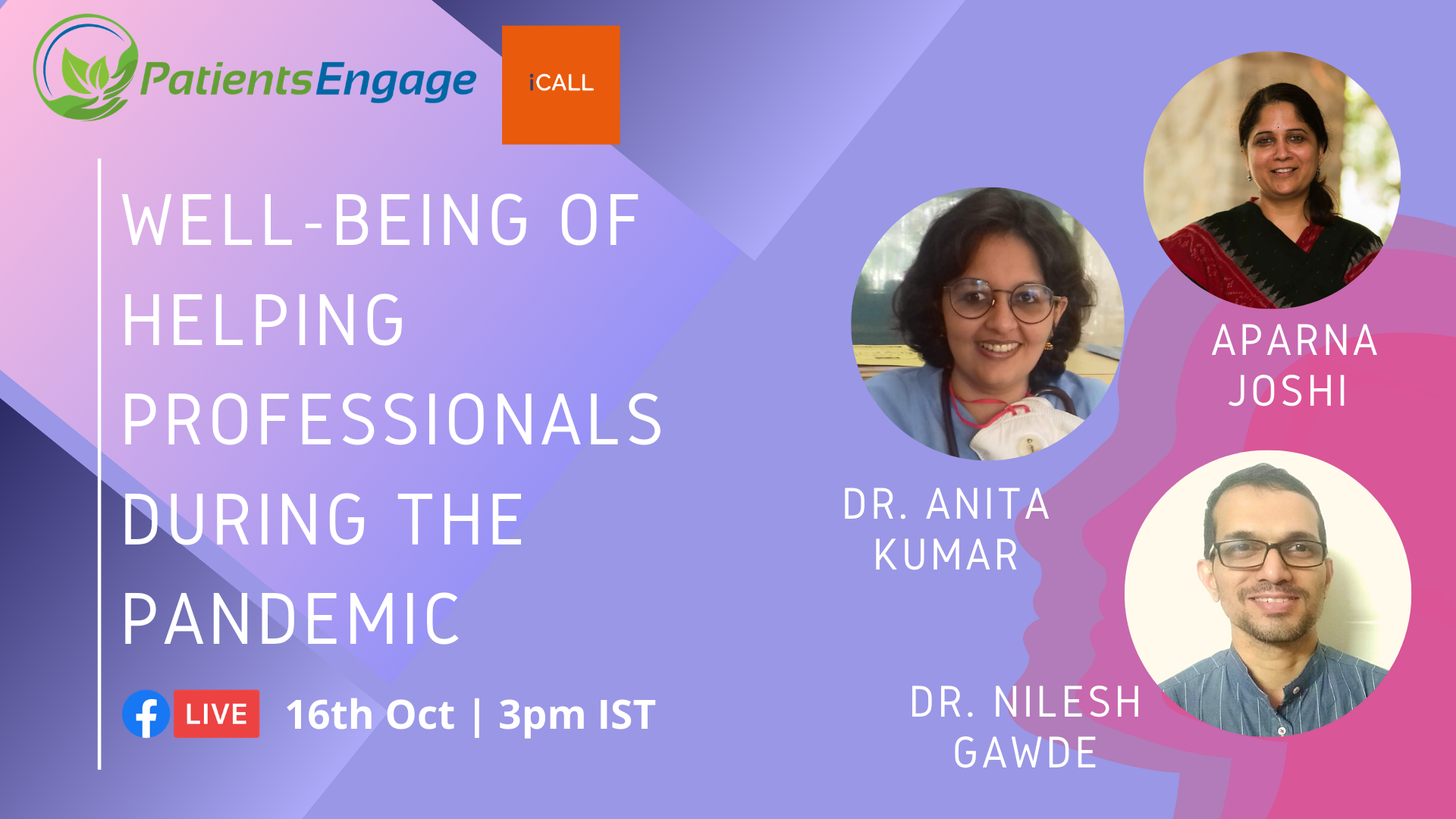Next Webinar : Well-being of Helping Professionals During The Pandemic ...