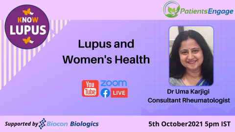 Upcoming Webinar Series: Know Lupus To Manage It Well | PatientsEngage